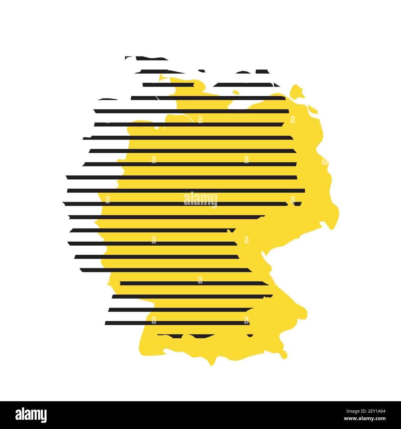 Germany - country silhouette Stock Vector Image & Art - Alamy