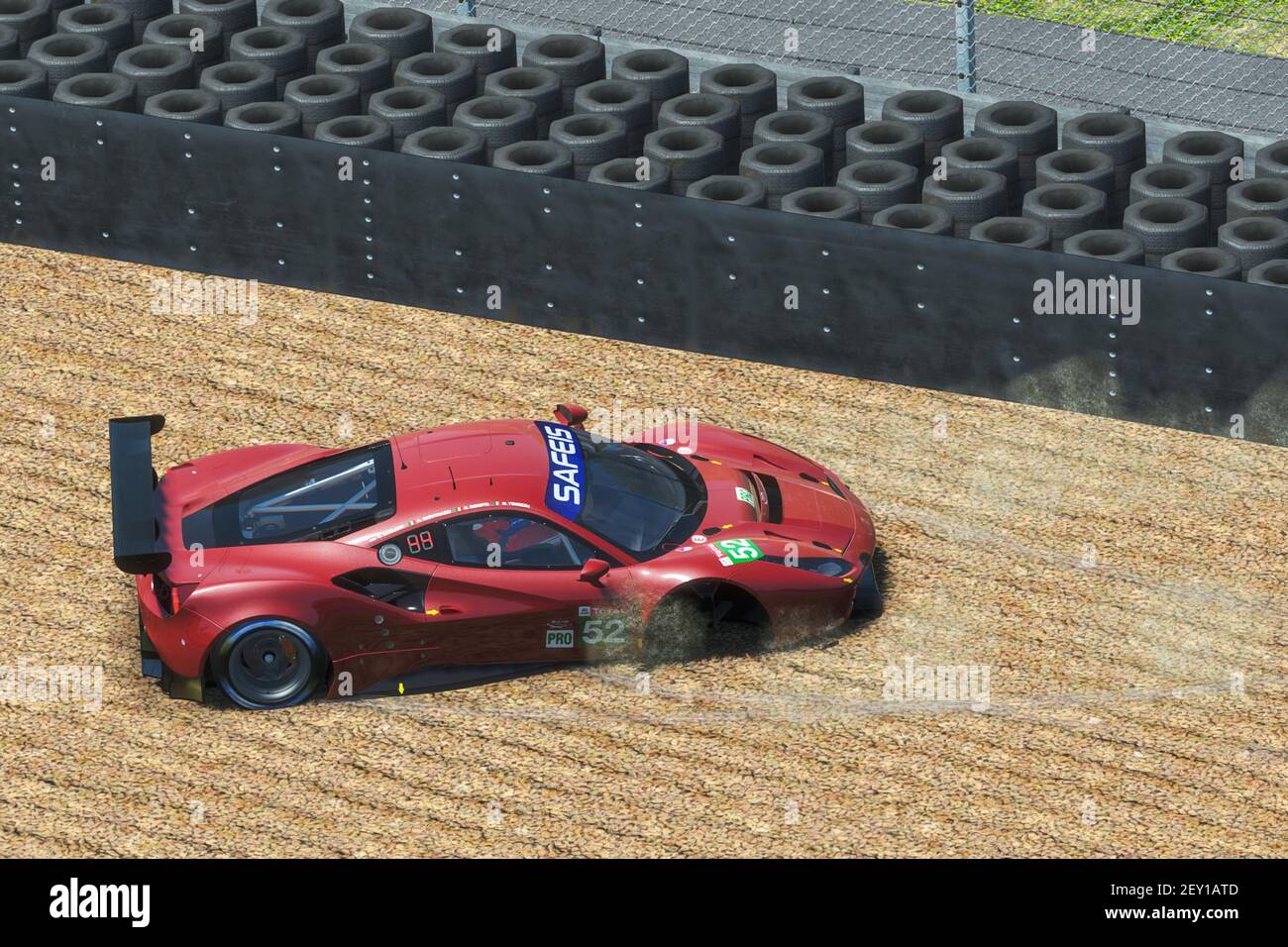 Charles leclerc ferrari 488 hi-res stock photography and images - Alamy