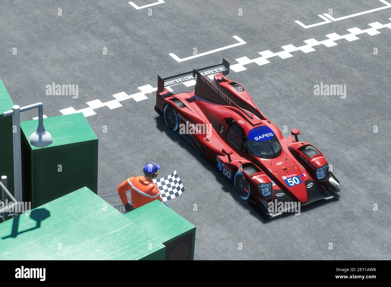 Chequered flag, drapeau, arrivée, finish line, arrivee 50 Katherine ...