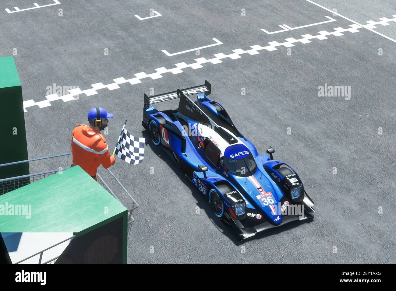 Chequered flag, drapeau, arrivée, finish line, arrivee 36 Thomas ...