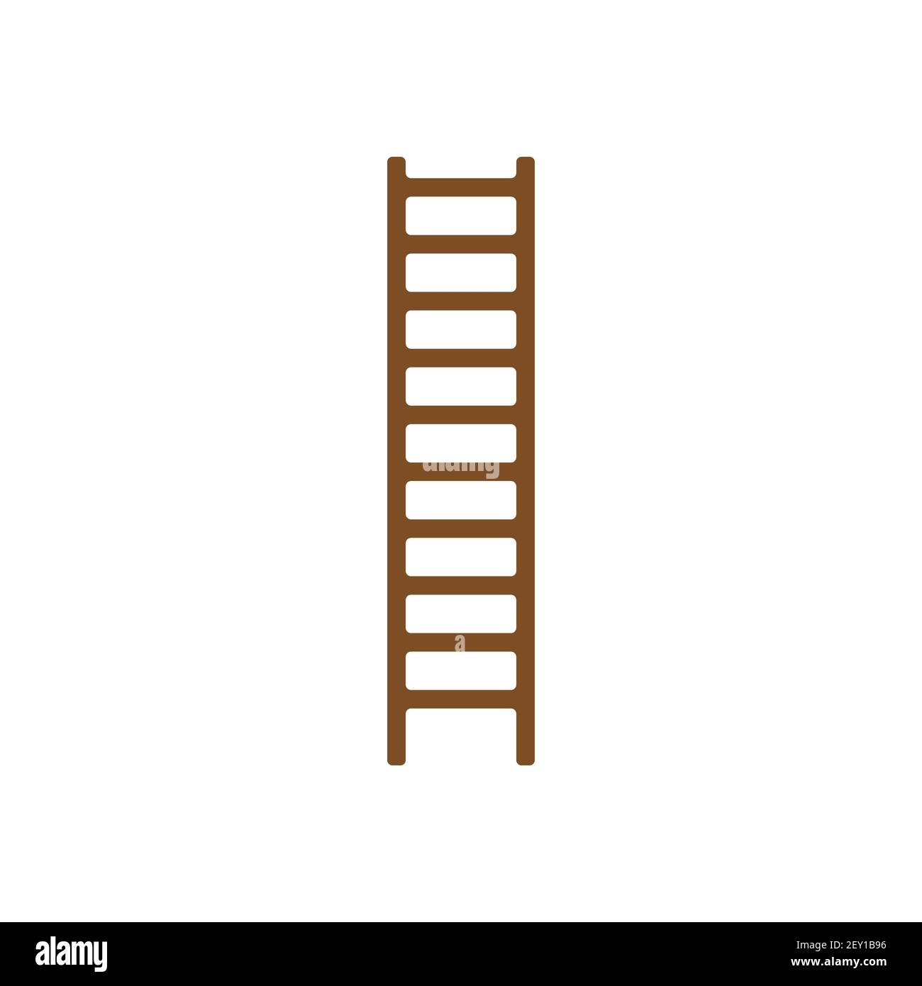 Ladder flat icon.Flat design style modern vector illustration. Isolated ...