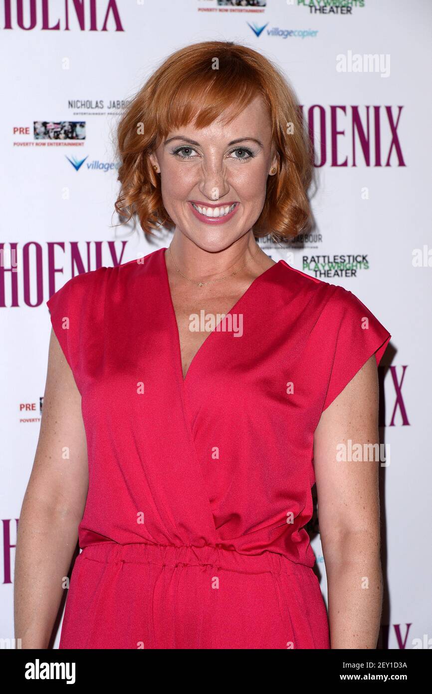 Kathy Searle attends opening night for "Phoenix" at the Cherry Lane ...