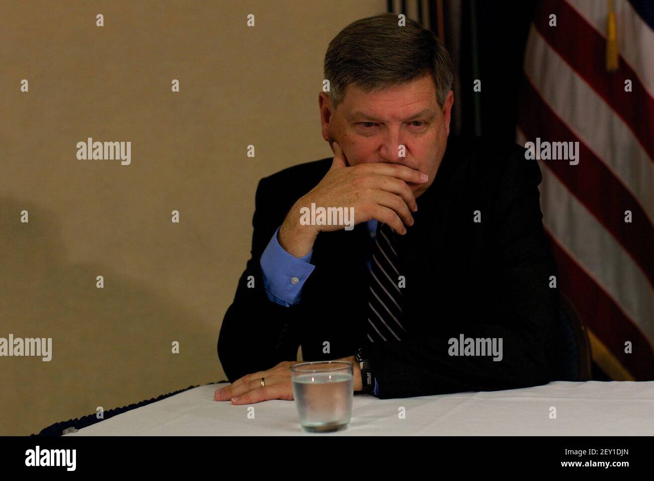 Pulitzer Prize winning reporter James Risen looks thoughtful moments ...