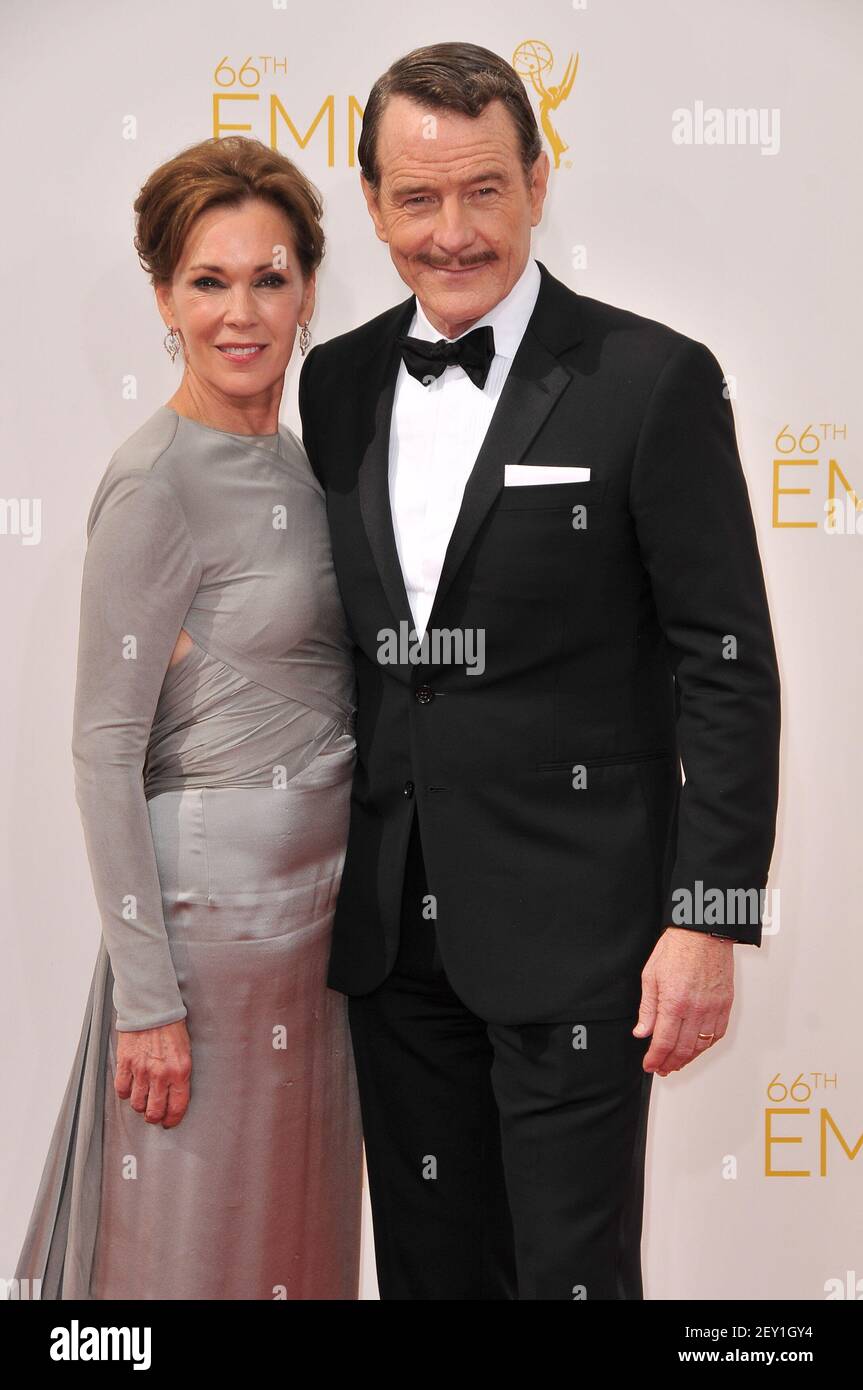 Actor Bryan Cranston arrives at the 66th Primetime Emmy Awards held at ...