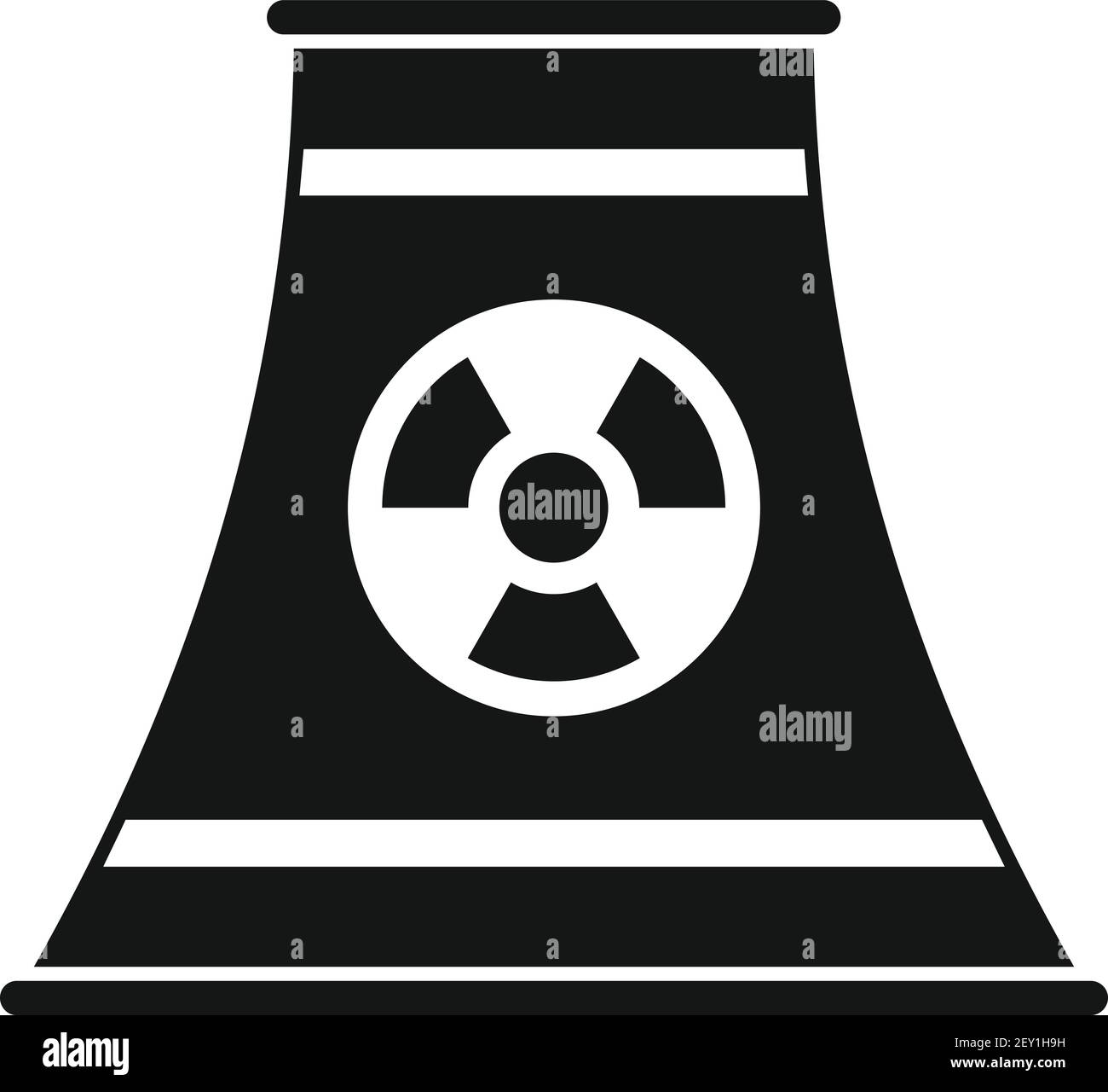Nuclear energy icon, simple style Stock Vector Image & Art - Alamy