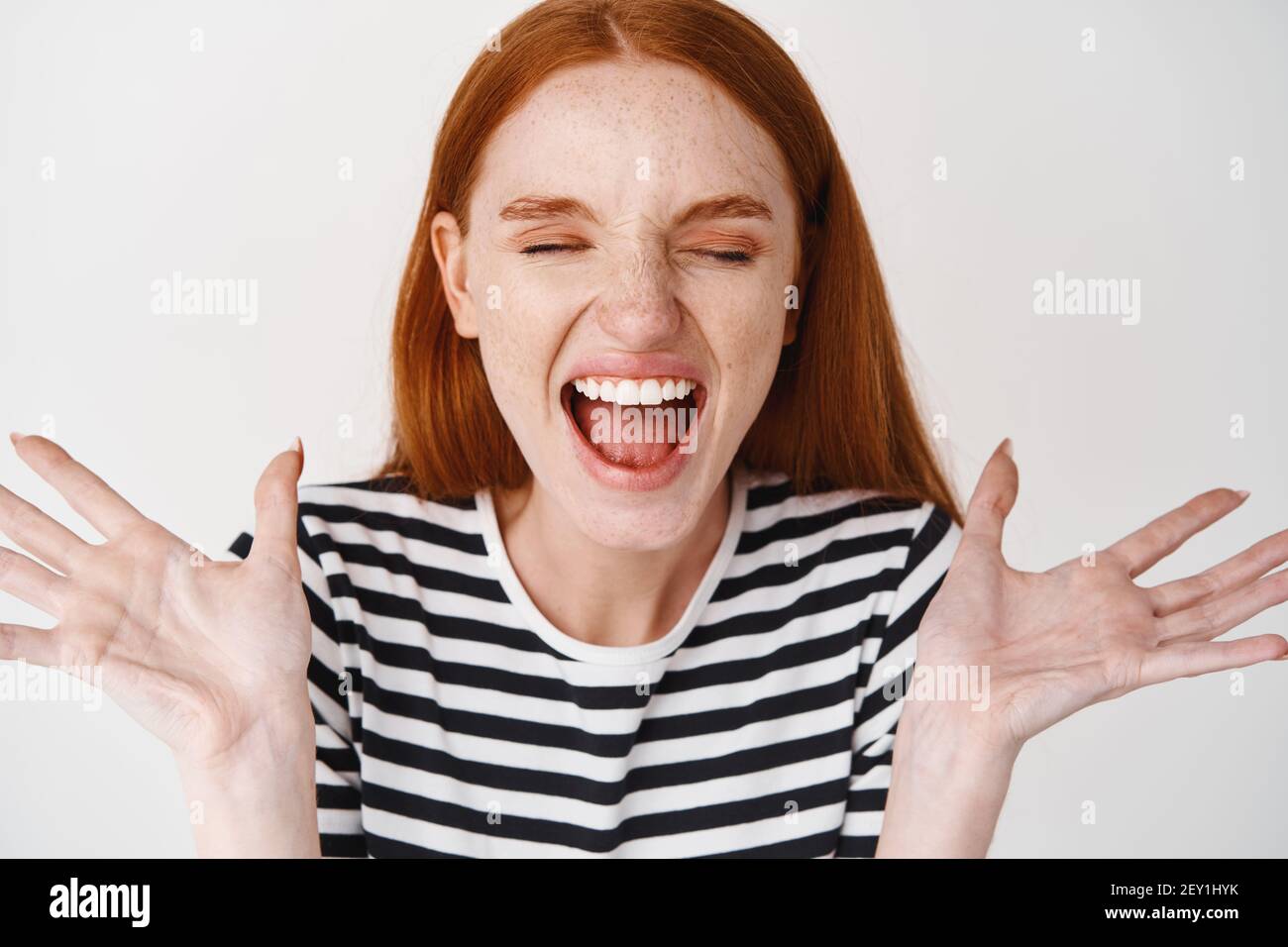 Feeling ecstatic joy hi-res stock photography and images - Alamy