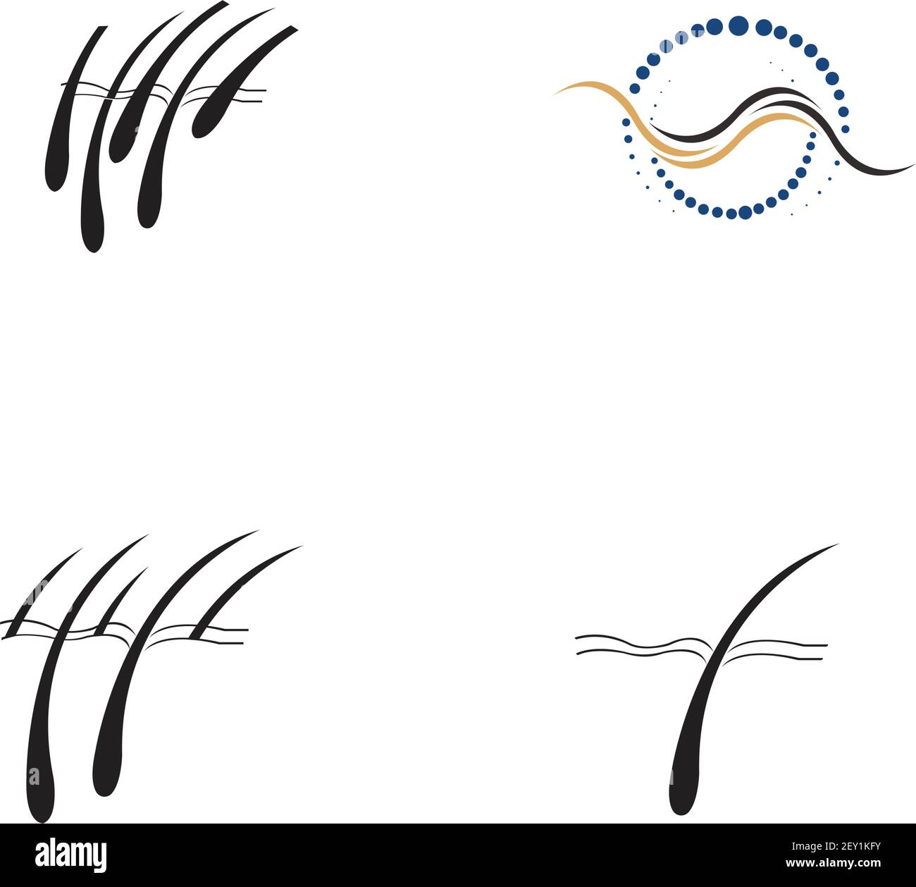 Hair treatments vector icon Illustration design template Stock Vector ...