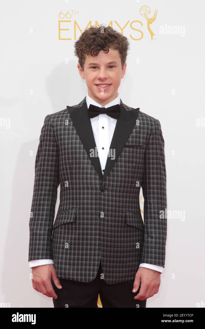 Actor Nolan Gould arrives at the 66th Primetime Emmy Awards held at the ...