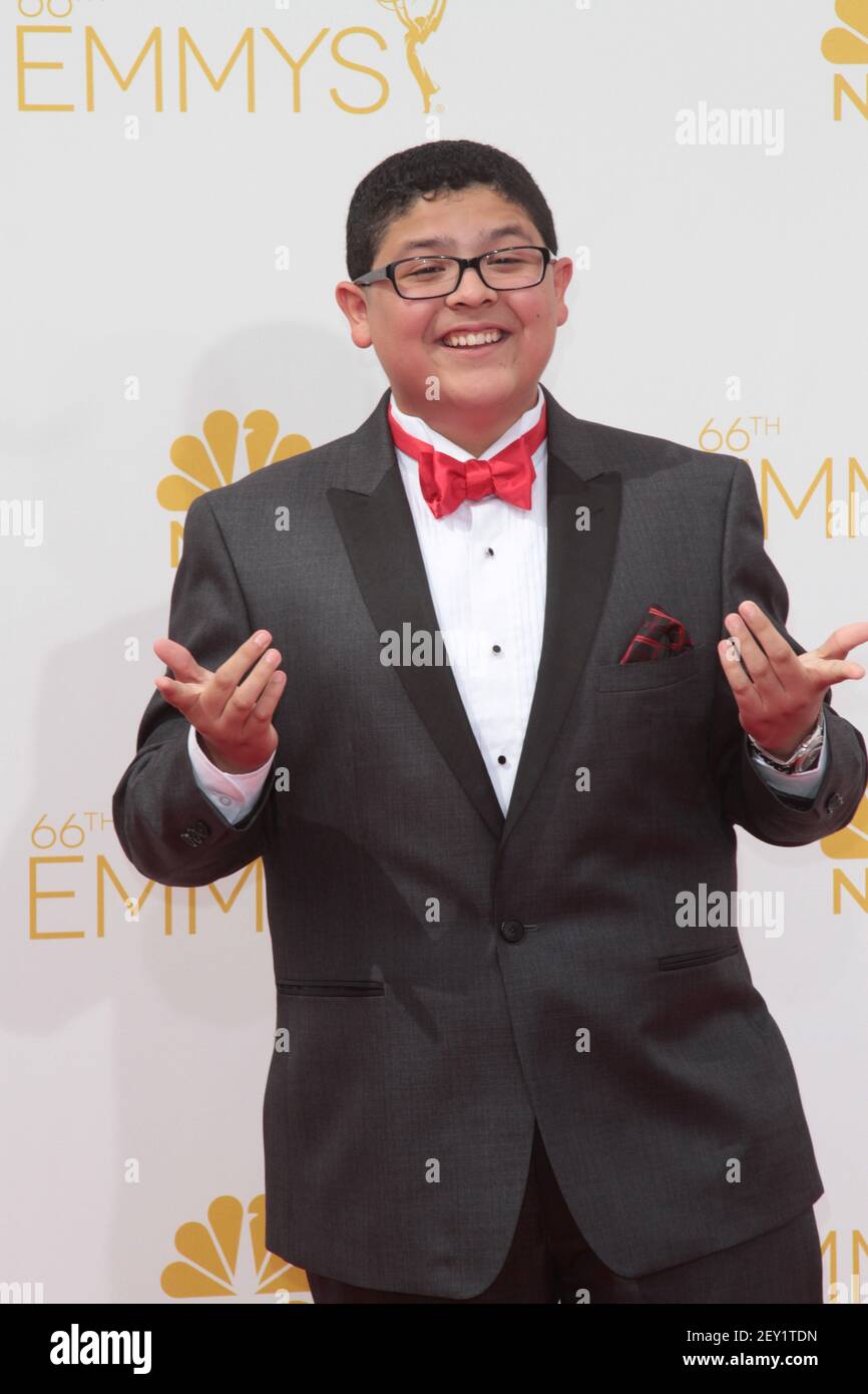 Actor Rico Rodriguez arrives at the 66th Primetime Emmy Awards held at ...
