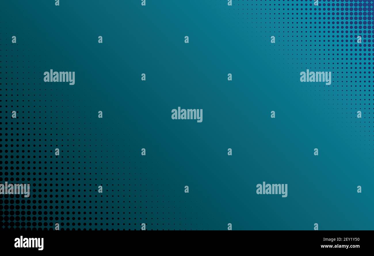 Blue gradient abstract background with dots points - Vector ...