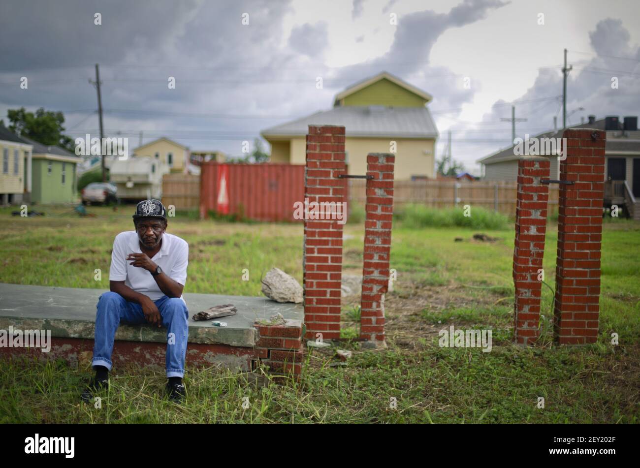 29 August 2014. Lower 9th Ward, New Orleans, Louisiana. Hurricane ...