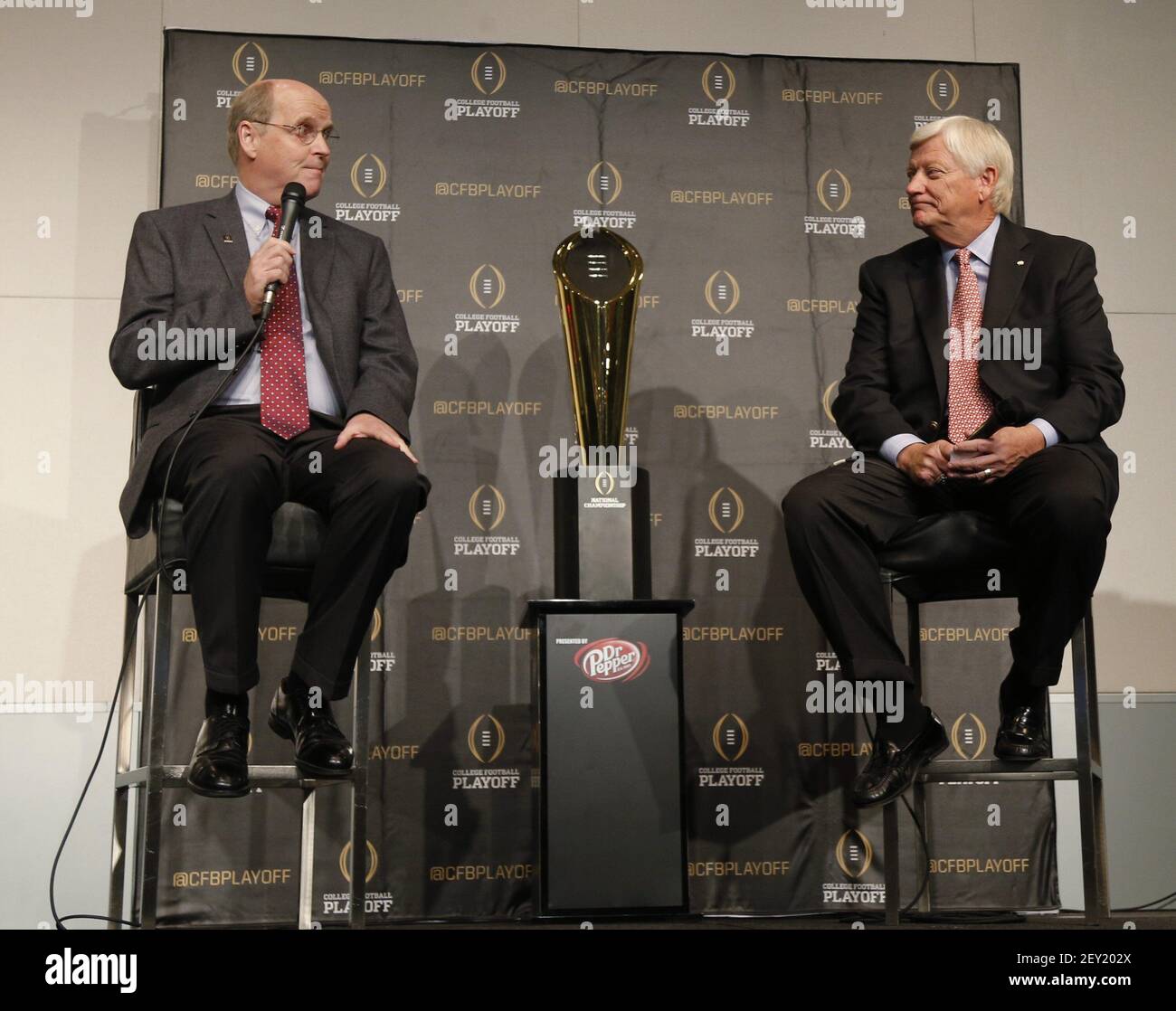 Bill Hancock, executive director of the College Football Playoff and ...