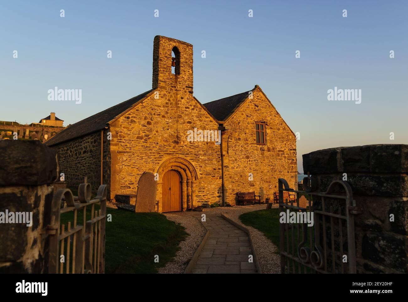 Aberdaron church st church hi-res stock photography and images - Alamy