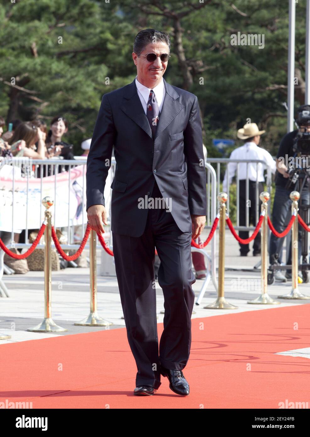 4 September 2014 - Seoul, South Korea : French actor Simon Abkrian ...