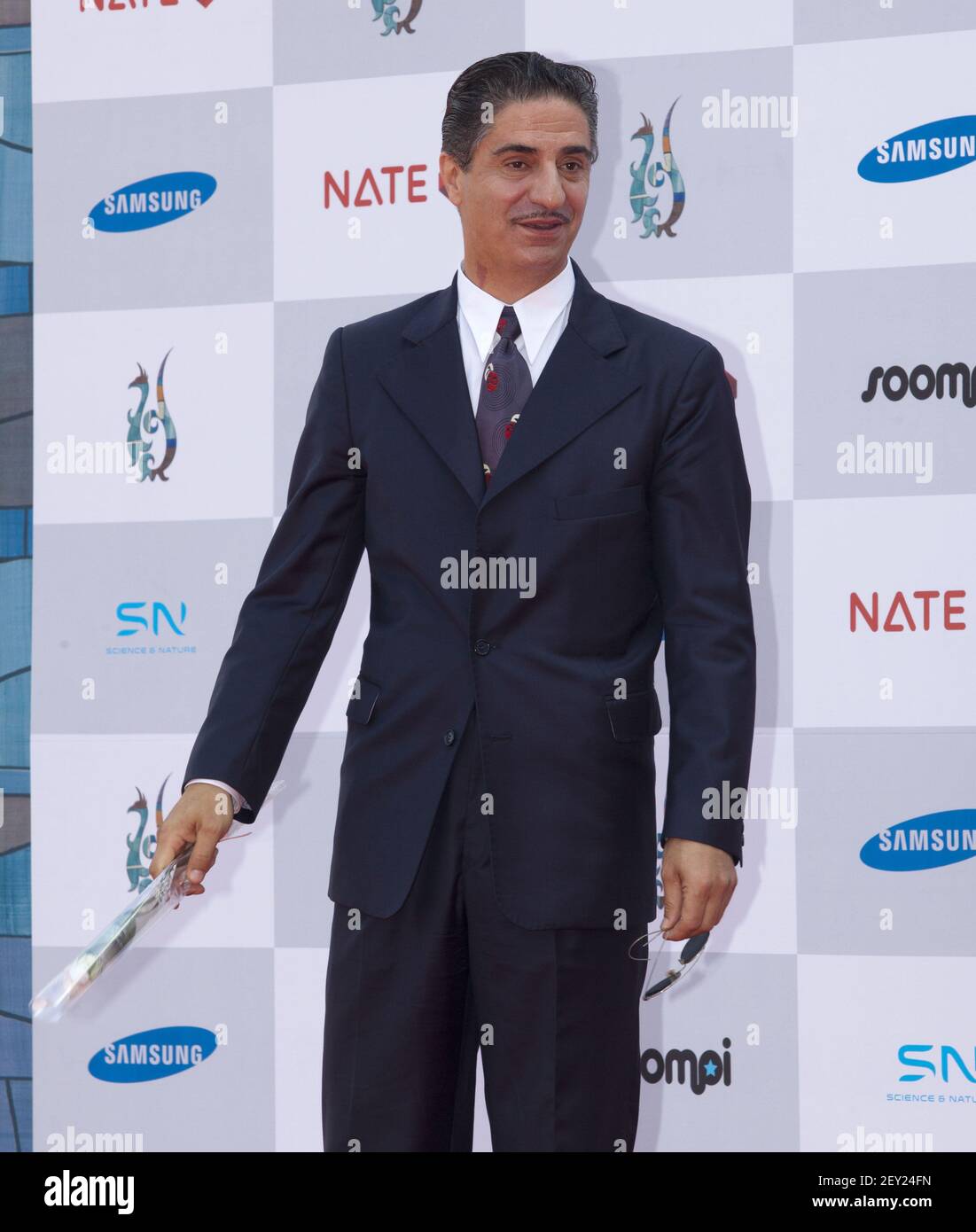 4 September 2014 - Seoul, South Korea : French actor Simon Abkrian ...