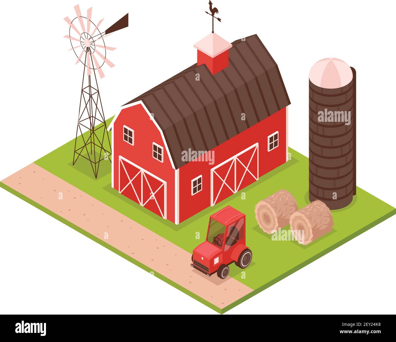 Agricultural composition Cut Out Stock Images & Pictures - Alamy