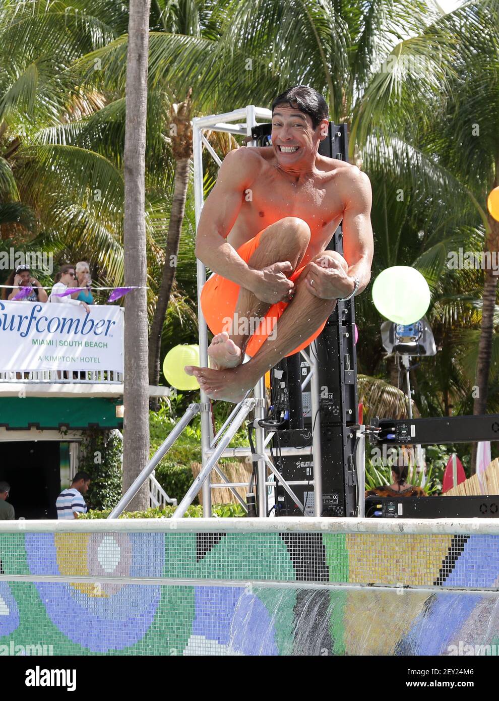 Johnny Lozada is seen during Despierta America Summer Concert at The ...