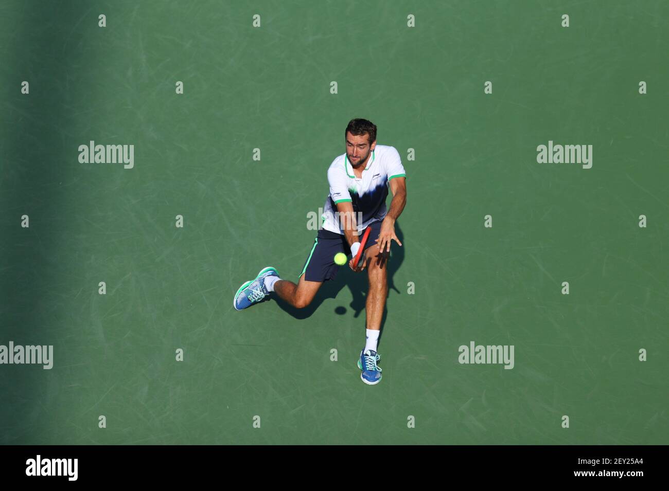 New York NY. Marin Cilic (CRO) during Day 11 match during the 2014 US ...