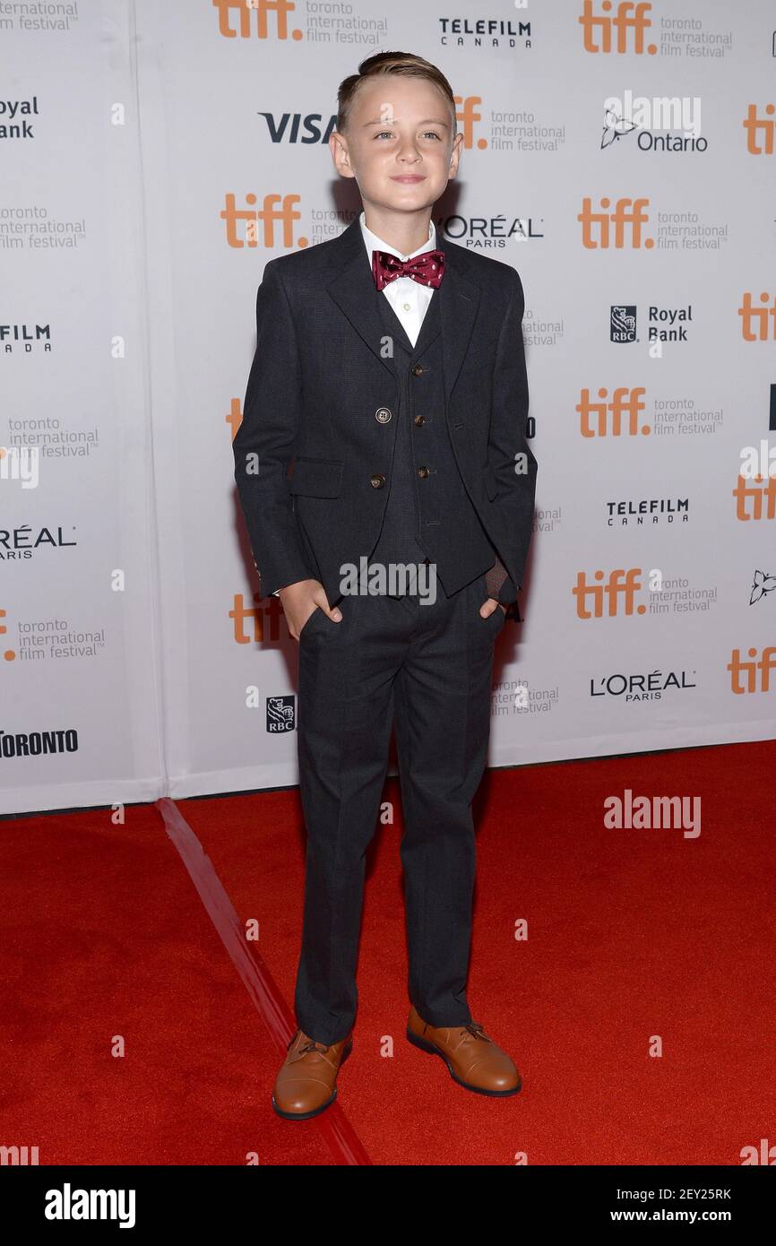 Actor Jaeden Lieberher attends the "St. Vincent" Premiere at the ...