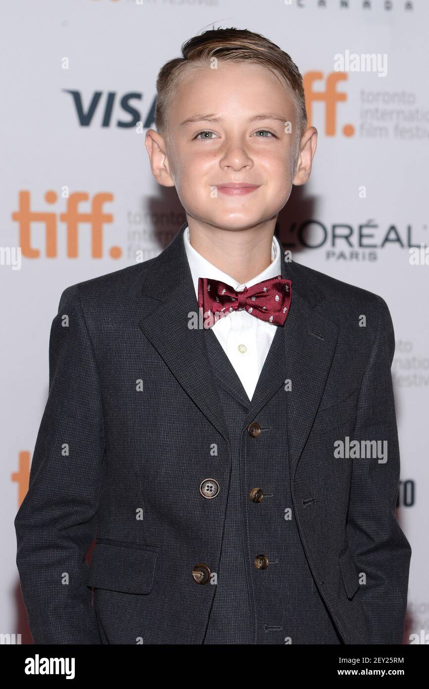 Actor Jaeden Lieberher attends the "St. Vincent" Premiere at the ...