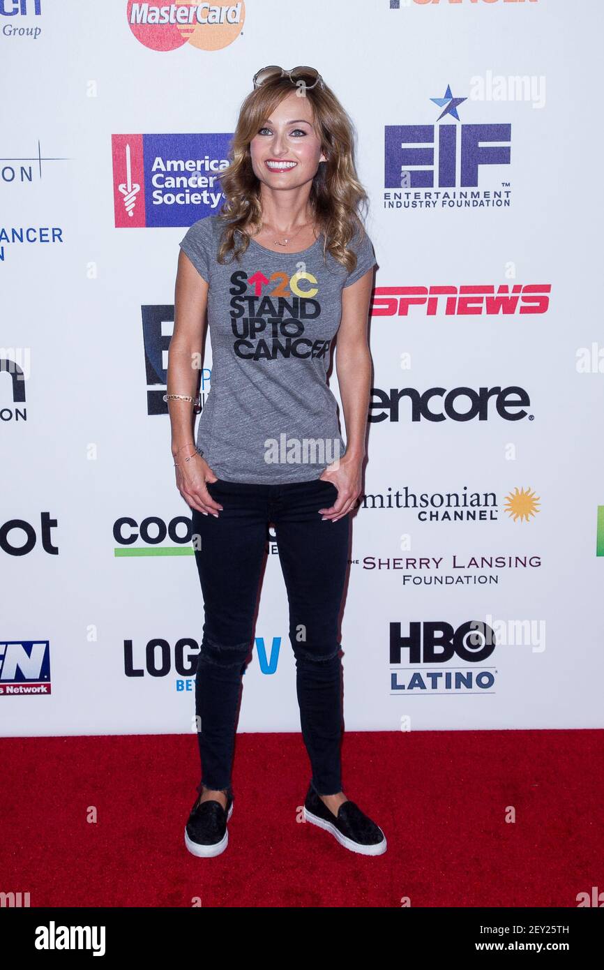 Giada De Laurentiis attends the 4th Biennial Stand Up To Cancer (SU2C ...