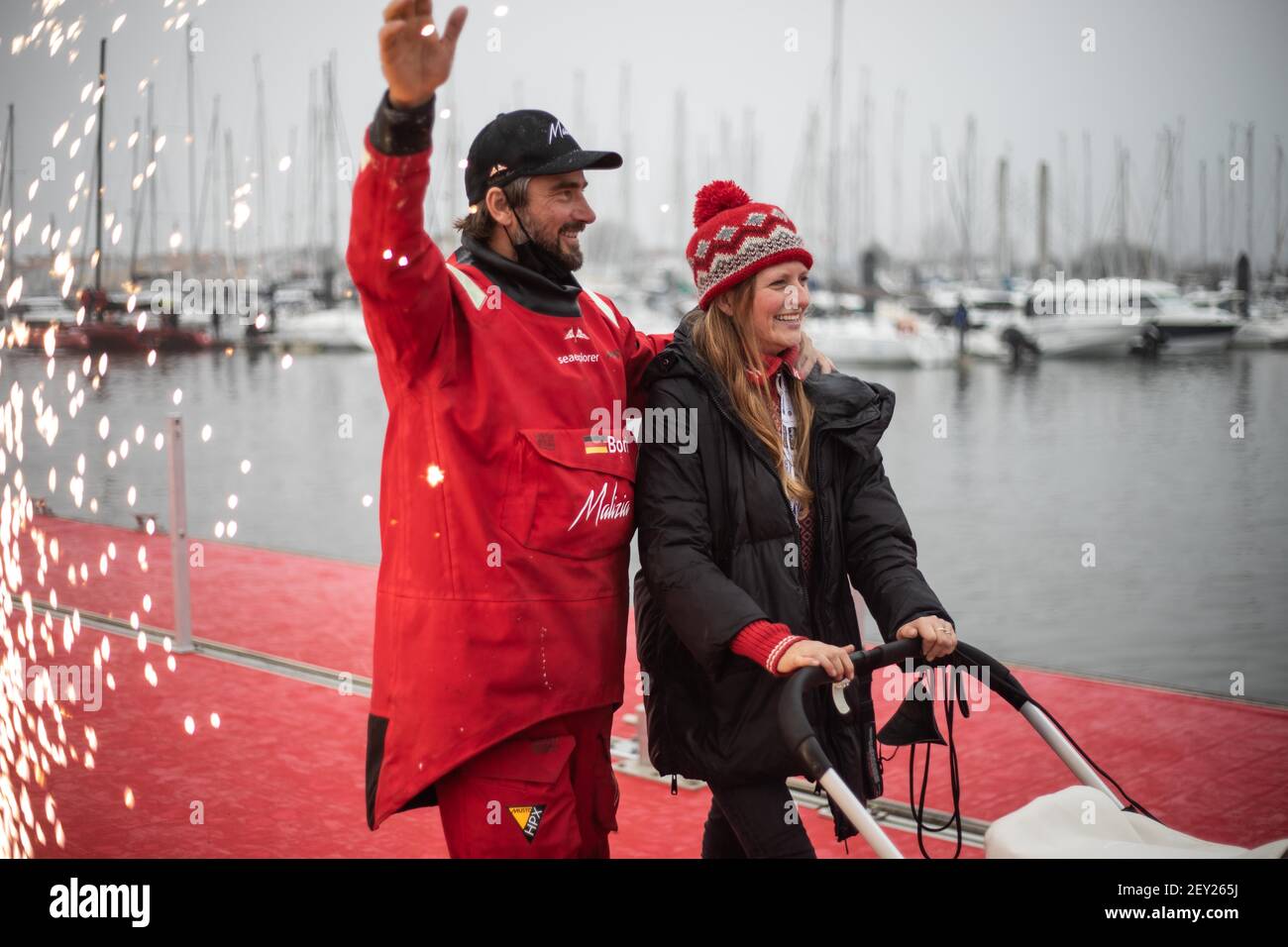 Boris Herrmann (ger),4th, sailing on the Imoca SeaExplorer - Yacht Club ...