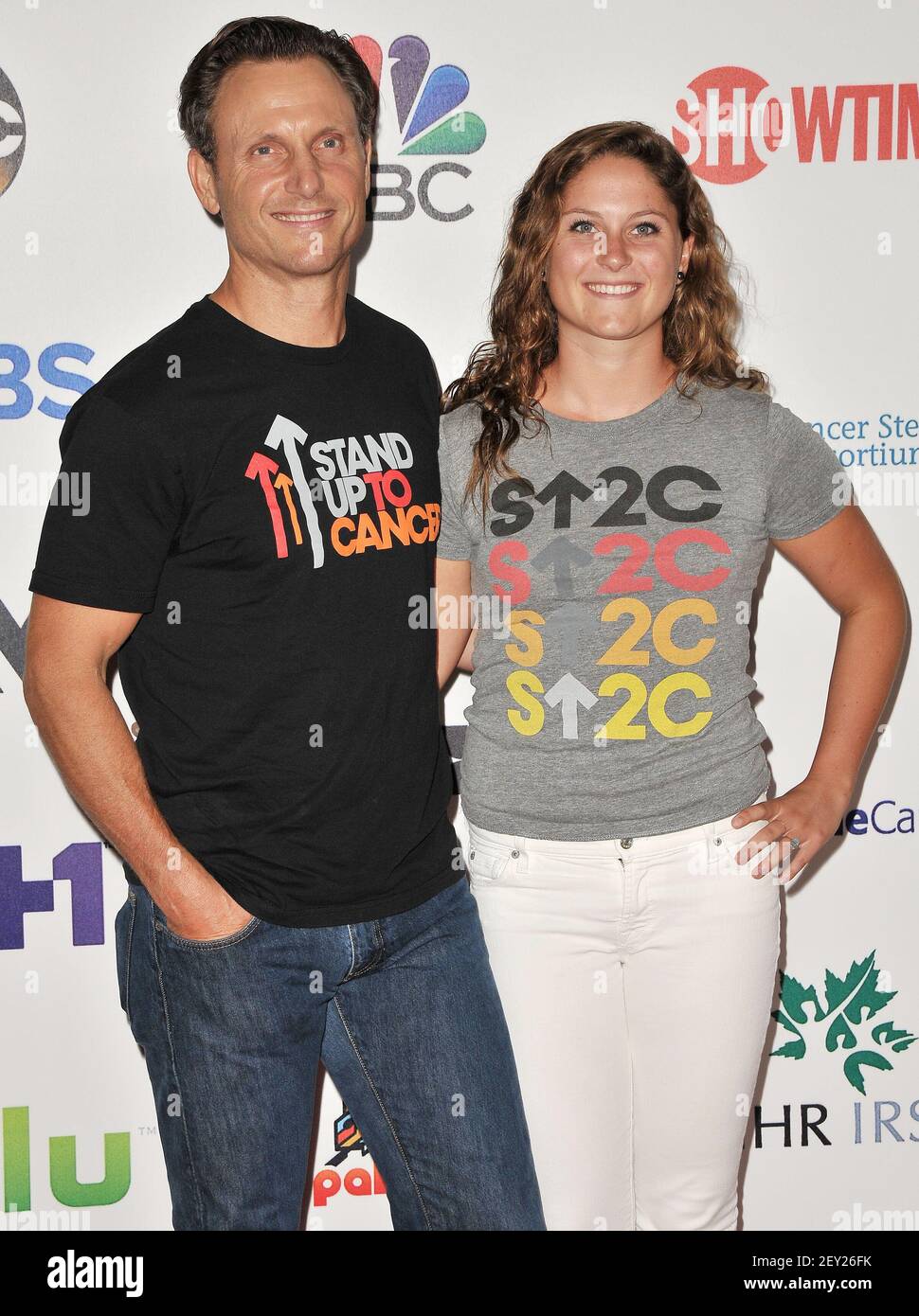 Tony Goldwyn & Tess Frances Goldwyn at the 4th Annual Stand Up 2 Cancer ...