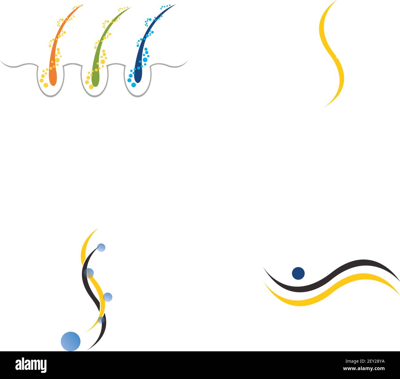 Hair treatments vector icon Illustration design template Stock Vector ...