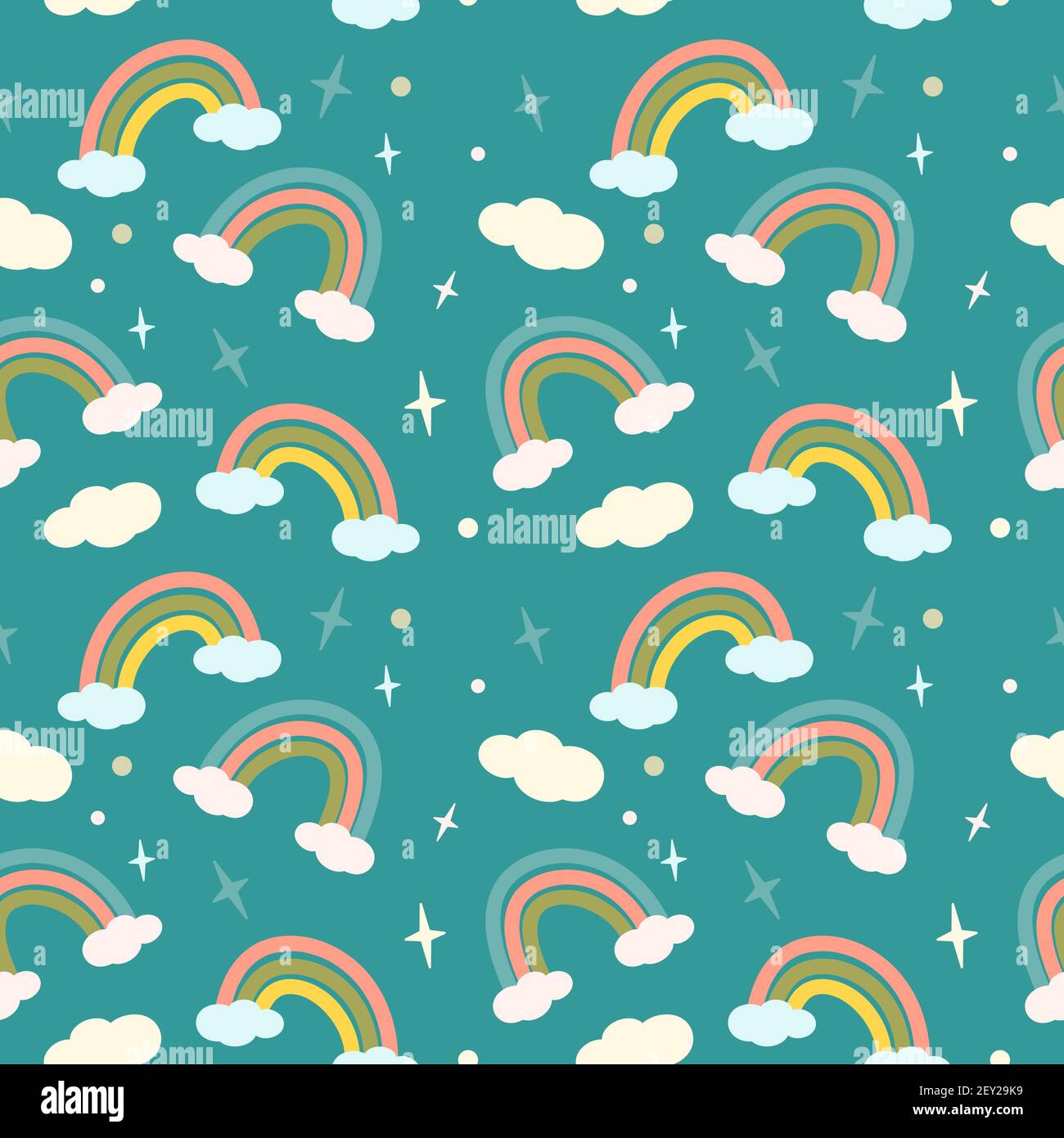 Rainbows pattern hi-res stock photography and images - Alamy