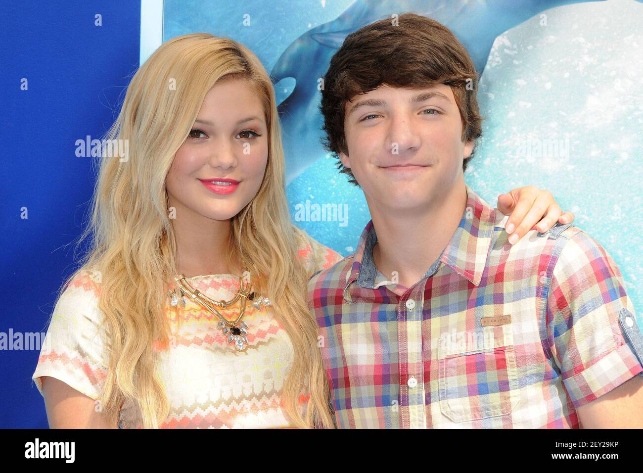 7 September 2014 - Westwood, California - Olivia Holt, Jake Short ...