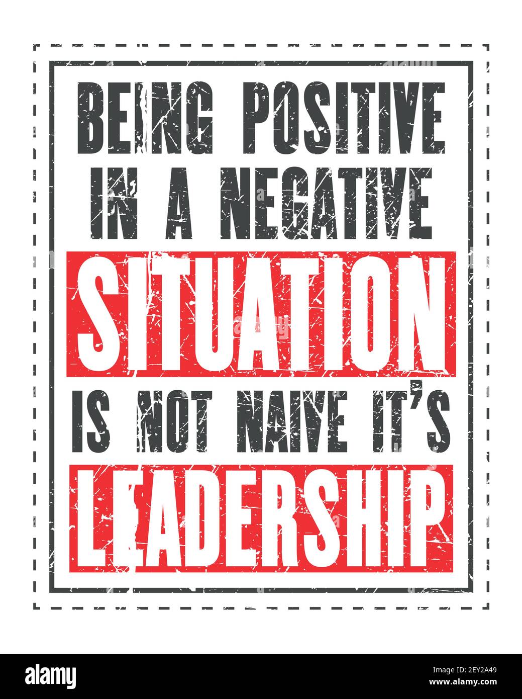 Negative motivation Stock Vector Images - Alamy