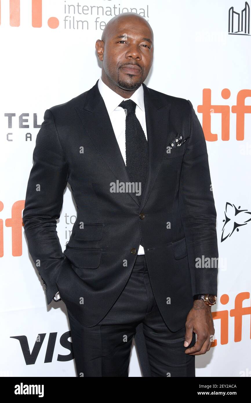 Director Antoine Fuqua attends "The Equalizer" Premiere at Roy Thomson ...