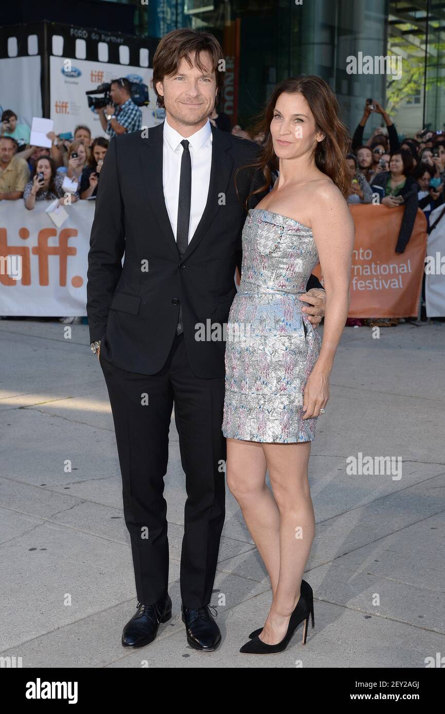 (L-R) Jason Bateman and Amanda Anka attend "This Is Where I Leave You ...