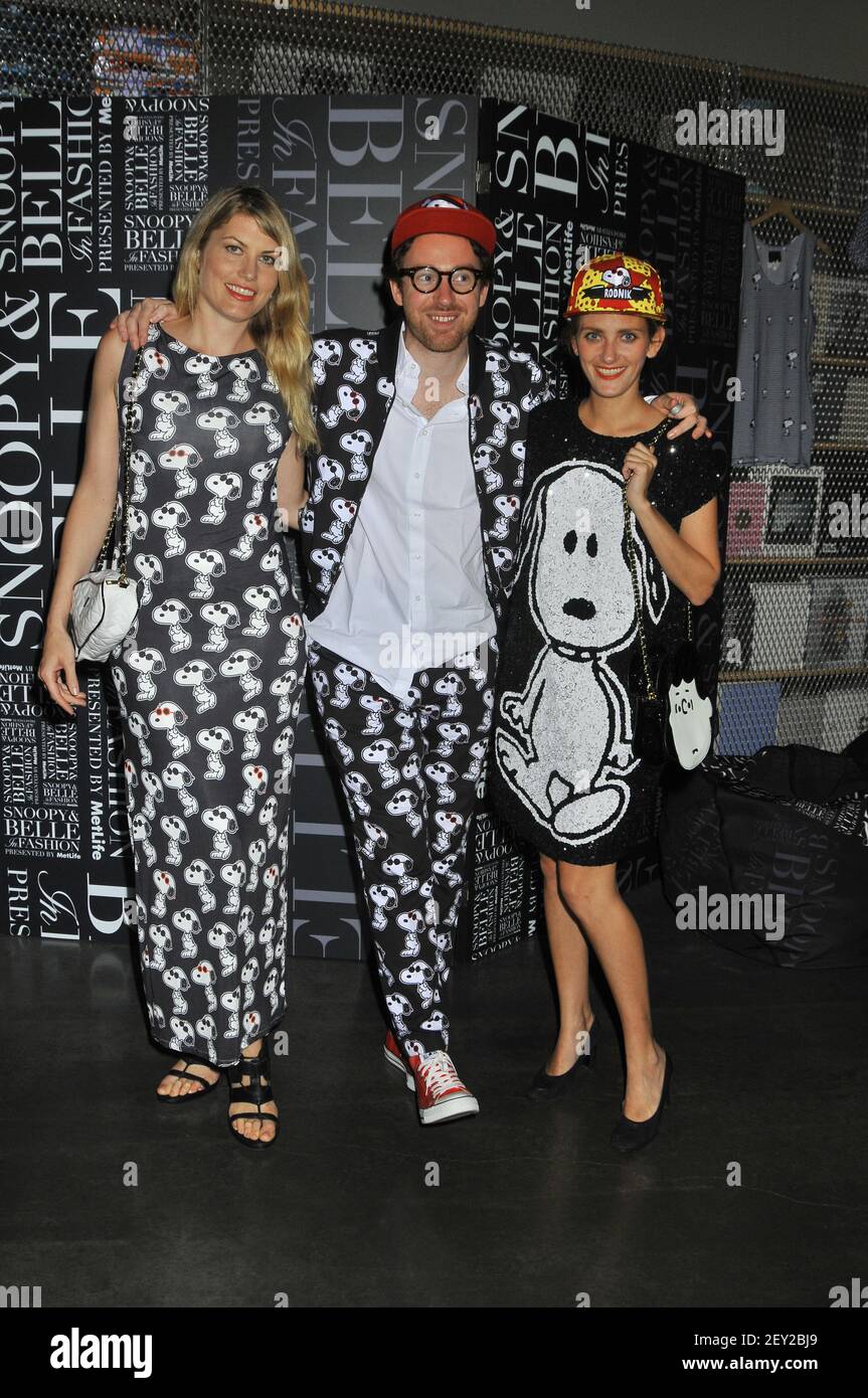 Meredith Ostrom, Philip Colbert, Sophie Sevigny attends Snoopy and ...