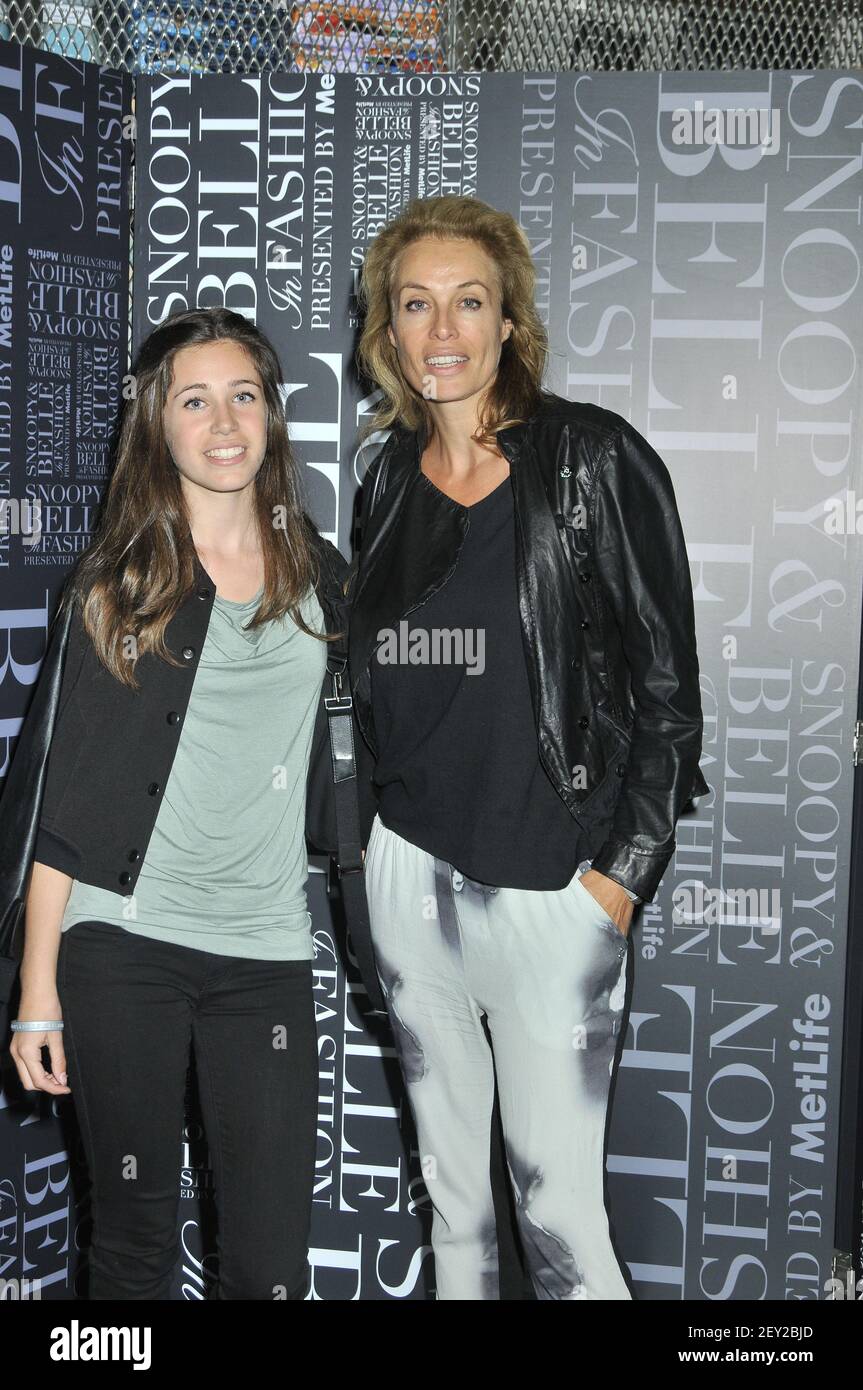 Scyler van der Wal, Frederique van der Wal attends Snoopy and Belle in ...