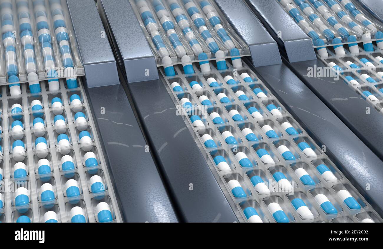 Drugs manufacturing production process hi-res stock photography and ...