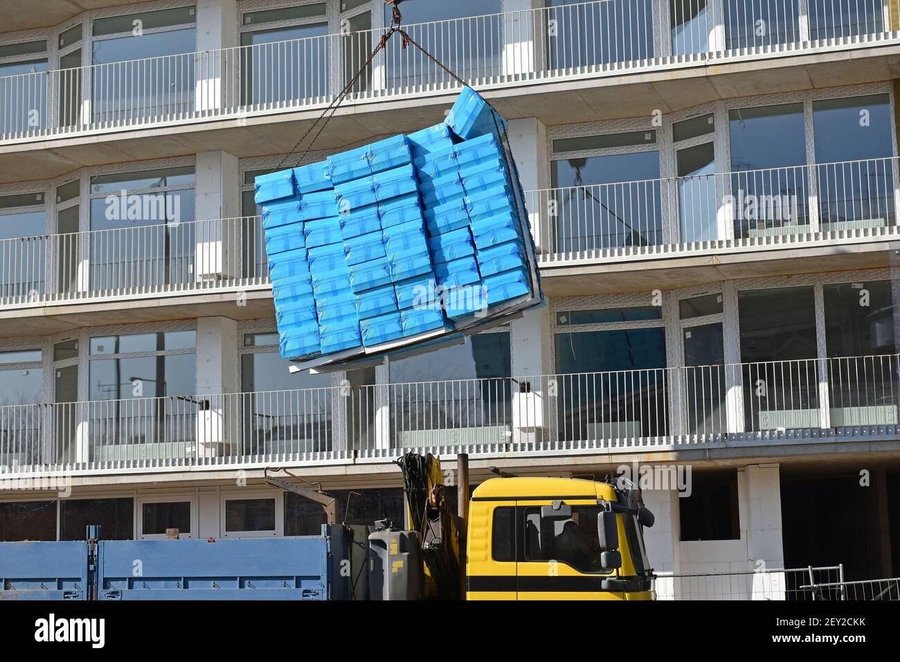 Insulation truck hi-res stock photography and images - Alamy