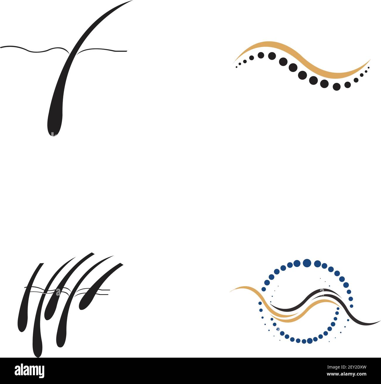 Hair treatments vector icon Illustration design template Stock Vector ...