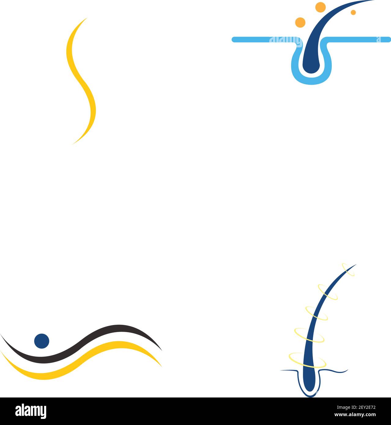 Hair treatments vector icon Illustration design template Stock Vector ...