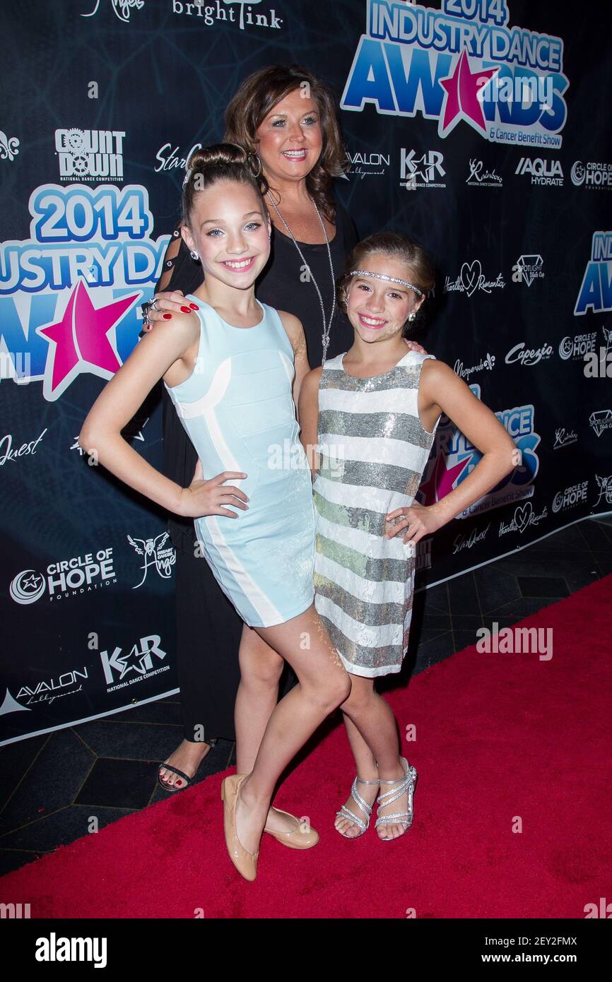 Abby Lee Miller, Madison Ziegler, and Mackenzie Ziegler arrives at the ...