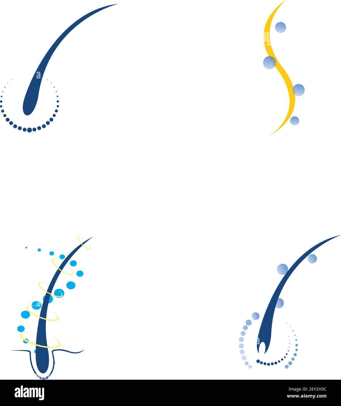 Hair treatments vector icon Illustration design template Stock Vector ...