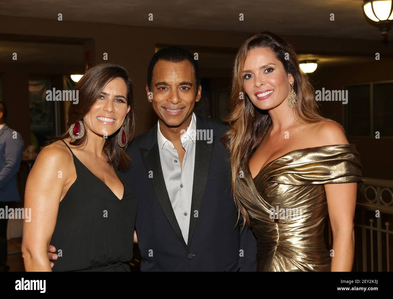 MIAMI - FLORIDA: Maritere Secada, Jon Secada and Karent Sierra attend ...
