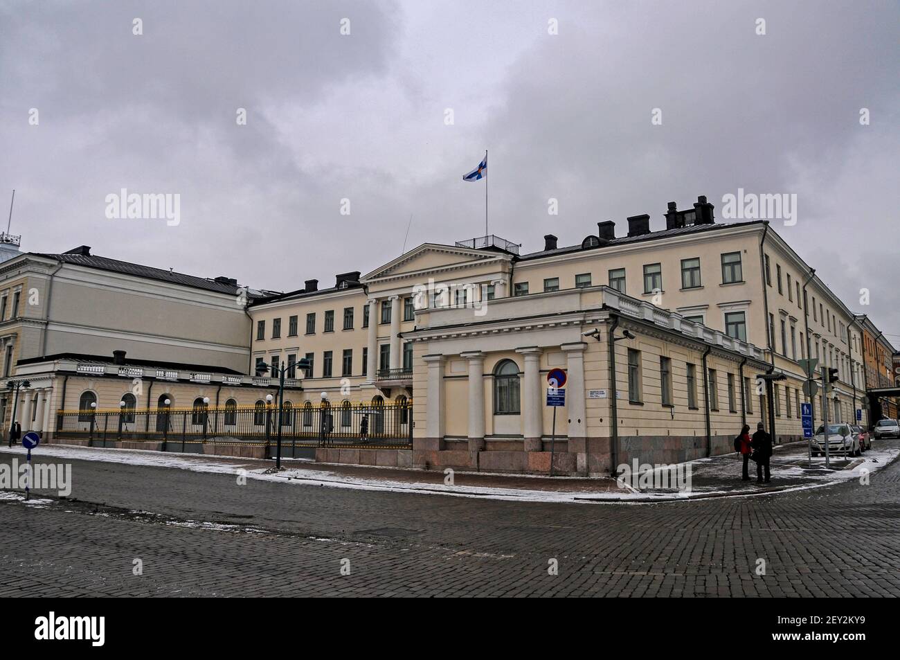 The Finnish Republic President's official residence at the Presidential ...