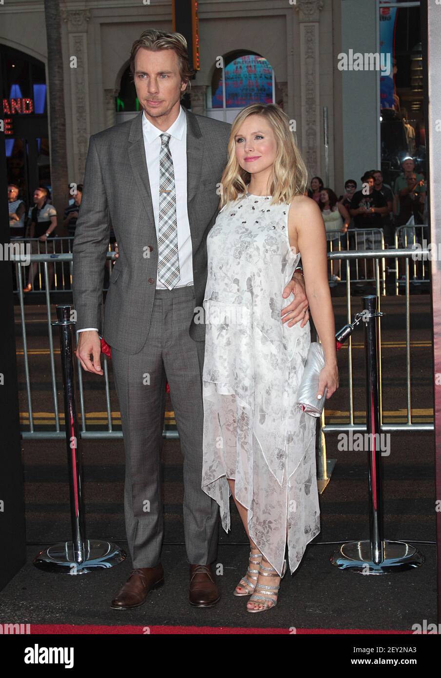 Dax Shepard, Kristen Bell attends The Los Angeles Premiere of "This is Where I Leave You" held ...
