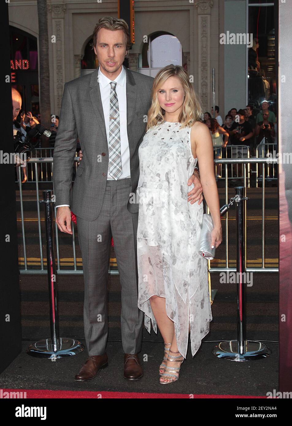 Dax Shepard, Kristen Bell attends The Los Angeles Premiere of "This is Where I Leave You" held ...