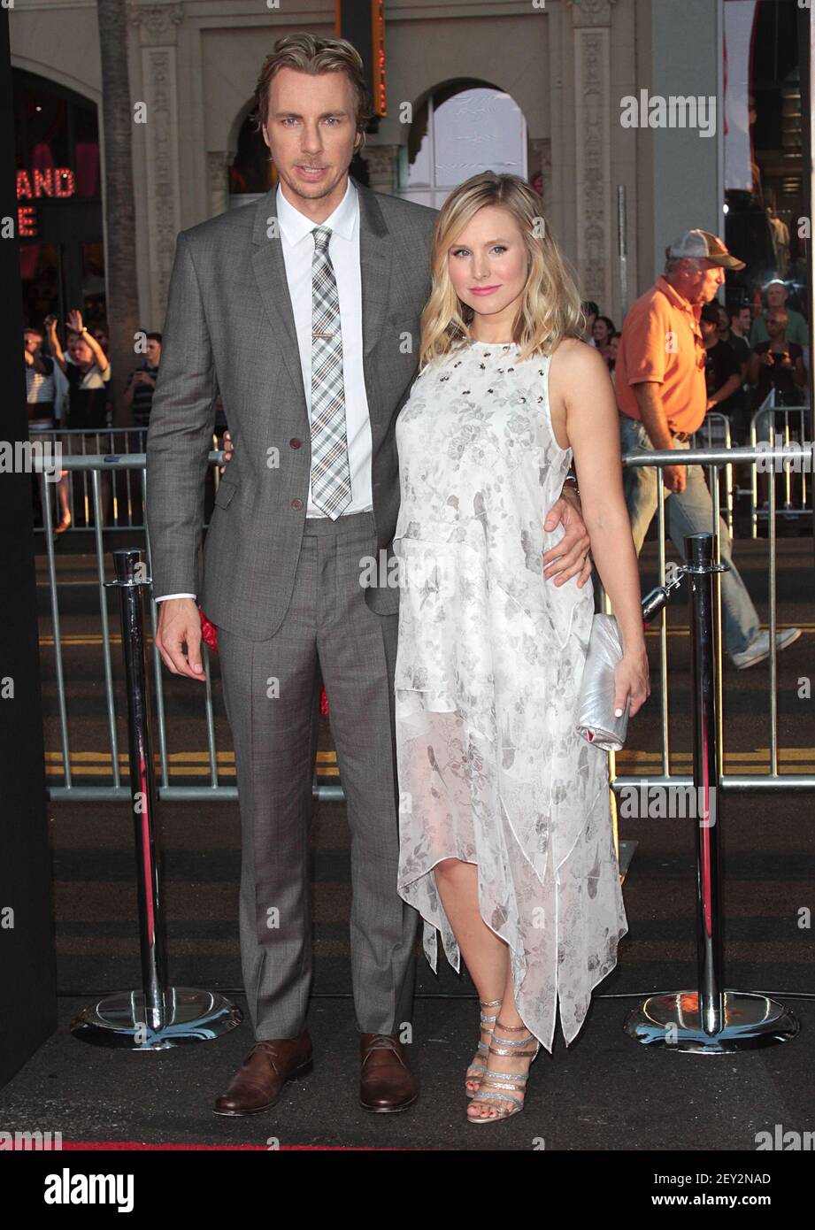 Dax Shepard, Kristen Bell attends The Los Angeles Premiere of "This is Where I Leave You" held ...