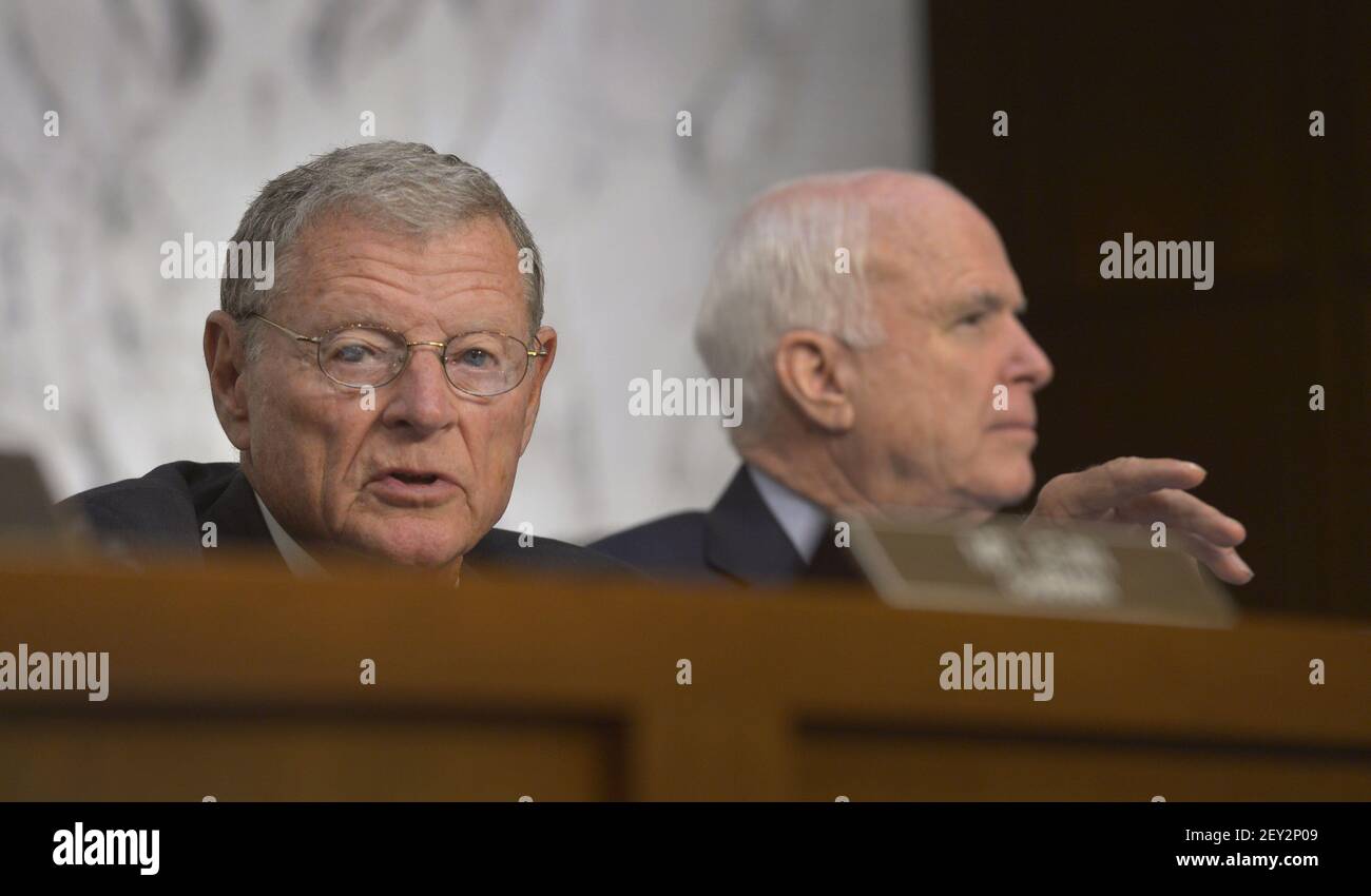U.S. Sen. Jim Inhofe (R-Okla.), ranking member of the Senate Armed ...