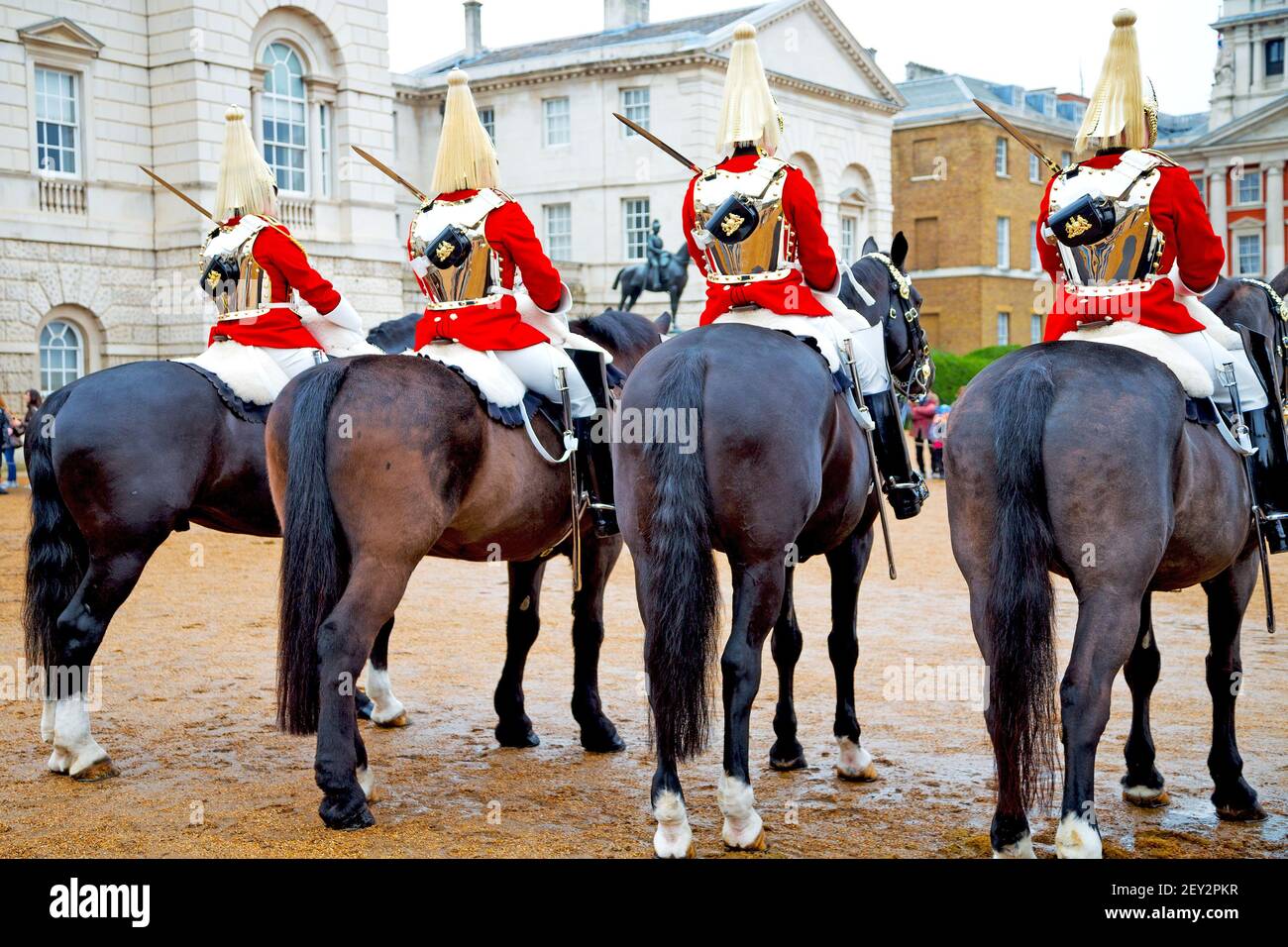 For the queen in london england cavalry Stock Photo - Alamy