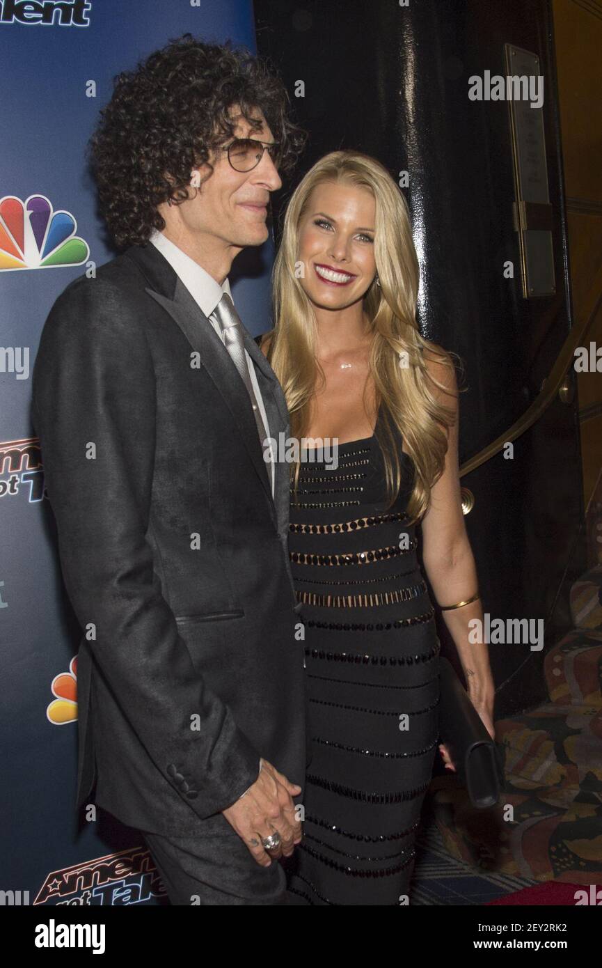 (L-R) Howard Stern and Beth Stern attend the "America's Got Talent" Red ...