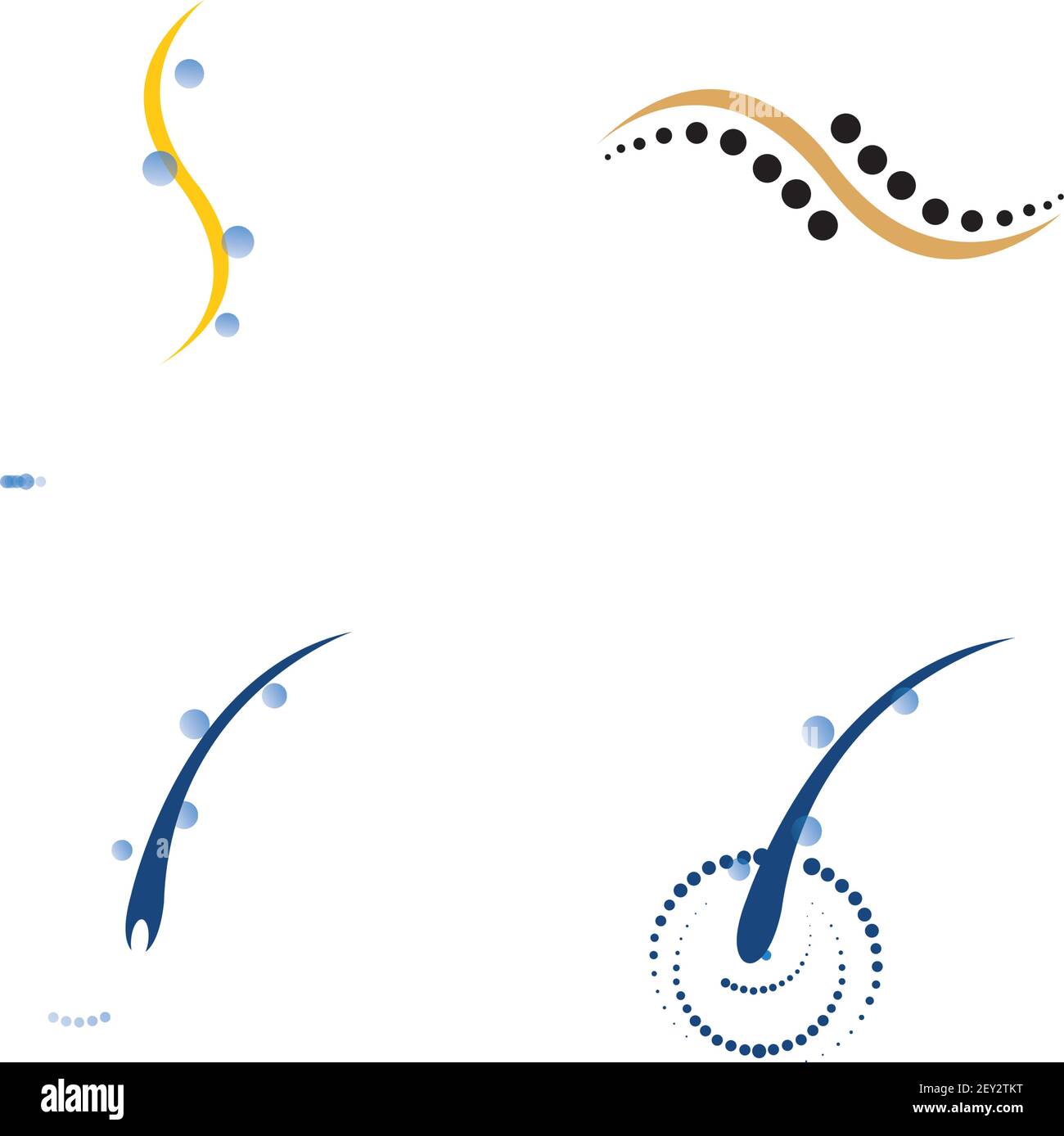 Hair treatments vector icon Illustration design template Stock Vector ...